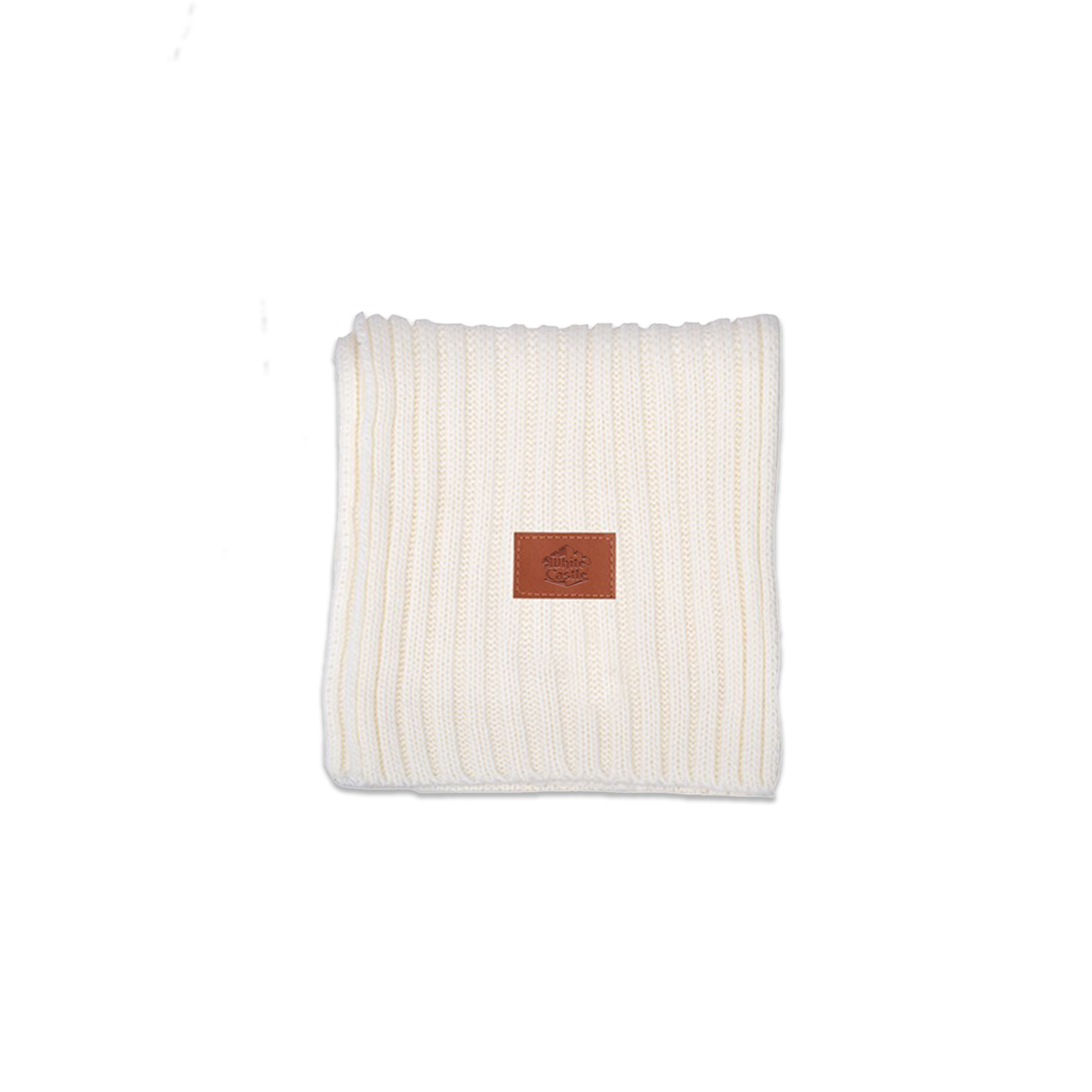White Castle Knit Hat x Scarf Set | House of Crave